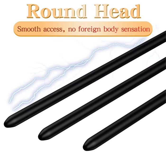 Electric Shock Penis Plug Super Long Urethral Sounding Rod