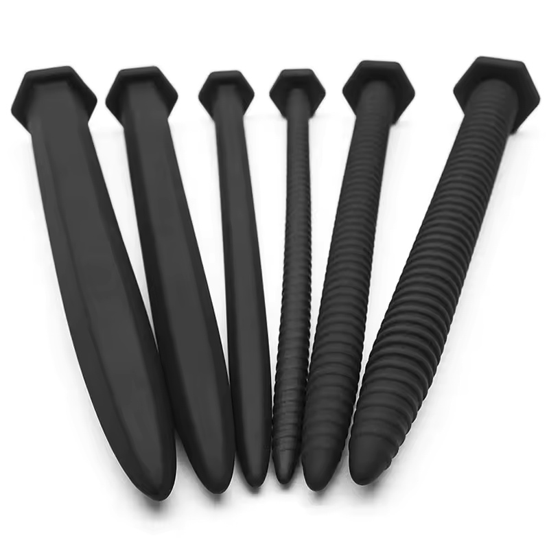 Urethral Dilator Silicone Thread Penis Plug Urethral Stimulation Horse ...